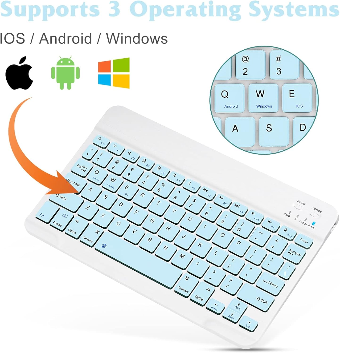 X10 BLUETOOTH MINI WIRELESS KEYBOARD – iWhizzMall